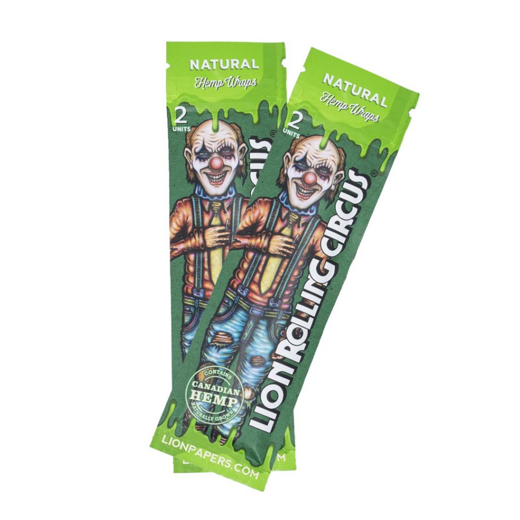 Lion Rolling Circus: Hemp Wraps - Natural (2 wraps) - LIONSDELIVER