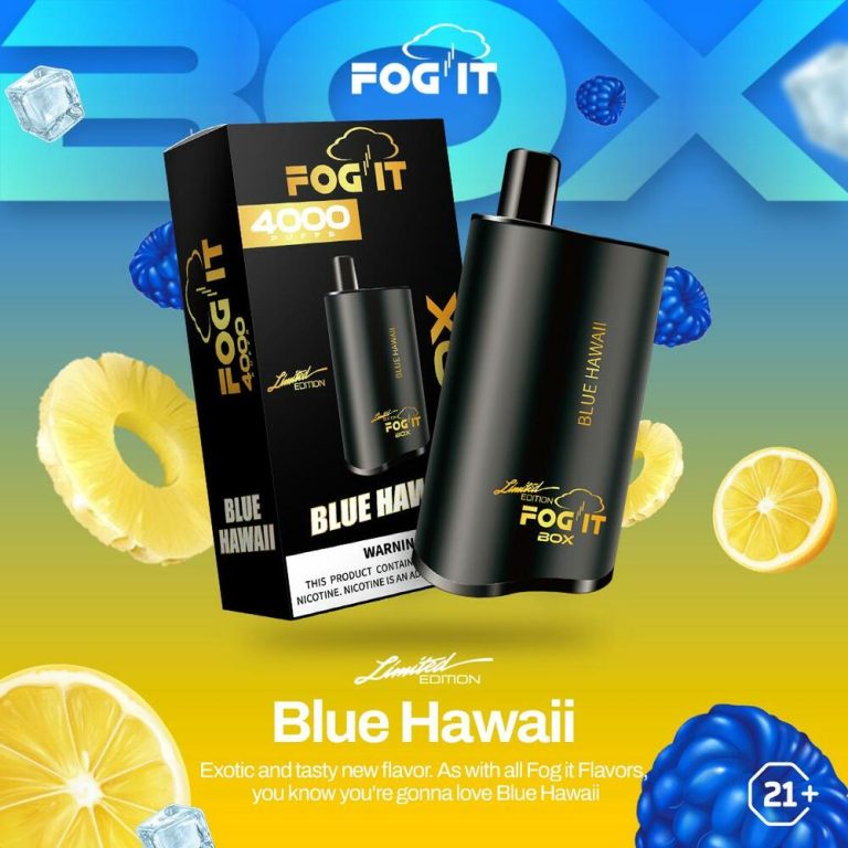 [ANNIVERSARY SALE] [LIMITED EDITION] Fog It - Blue Hawaii (4000 puffs ...