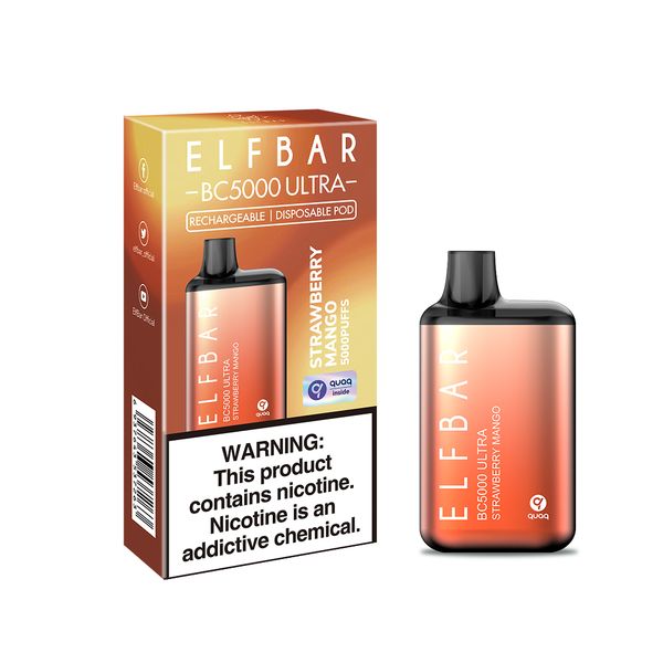 elf bar ultra strawberry mango