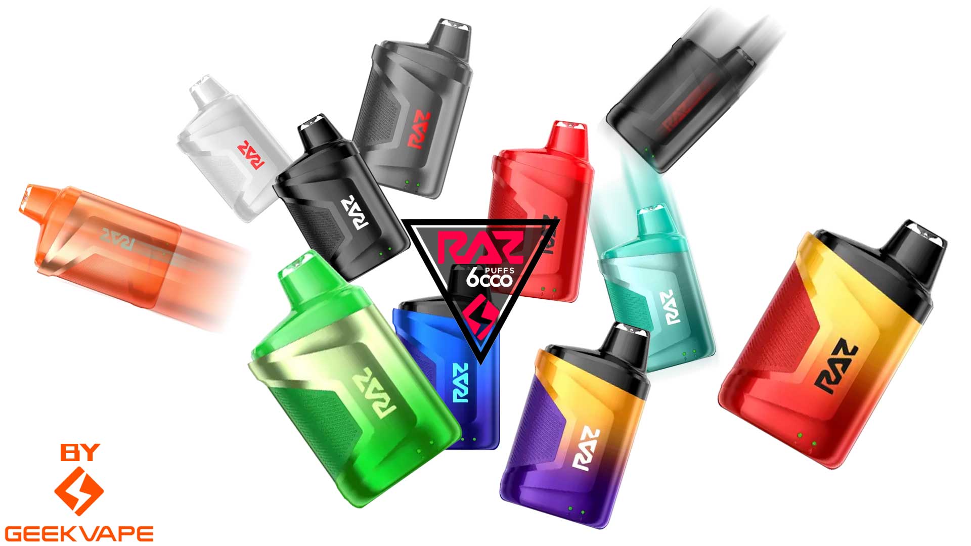 RAZ CA6000 by GeekVape - app. 6000 puffs
